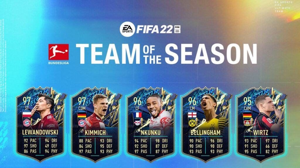 FIFA 22 TOTS Bundesliga Team Release Date and Leaks with Huge Upgrades ...