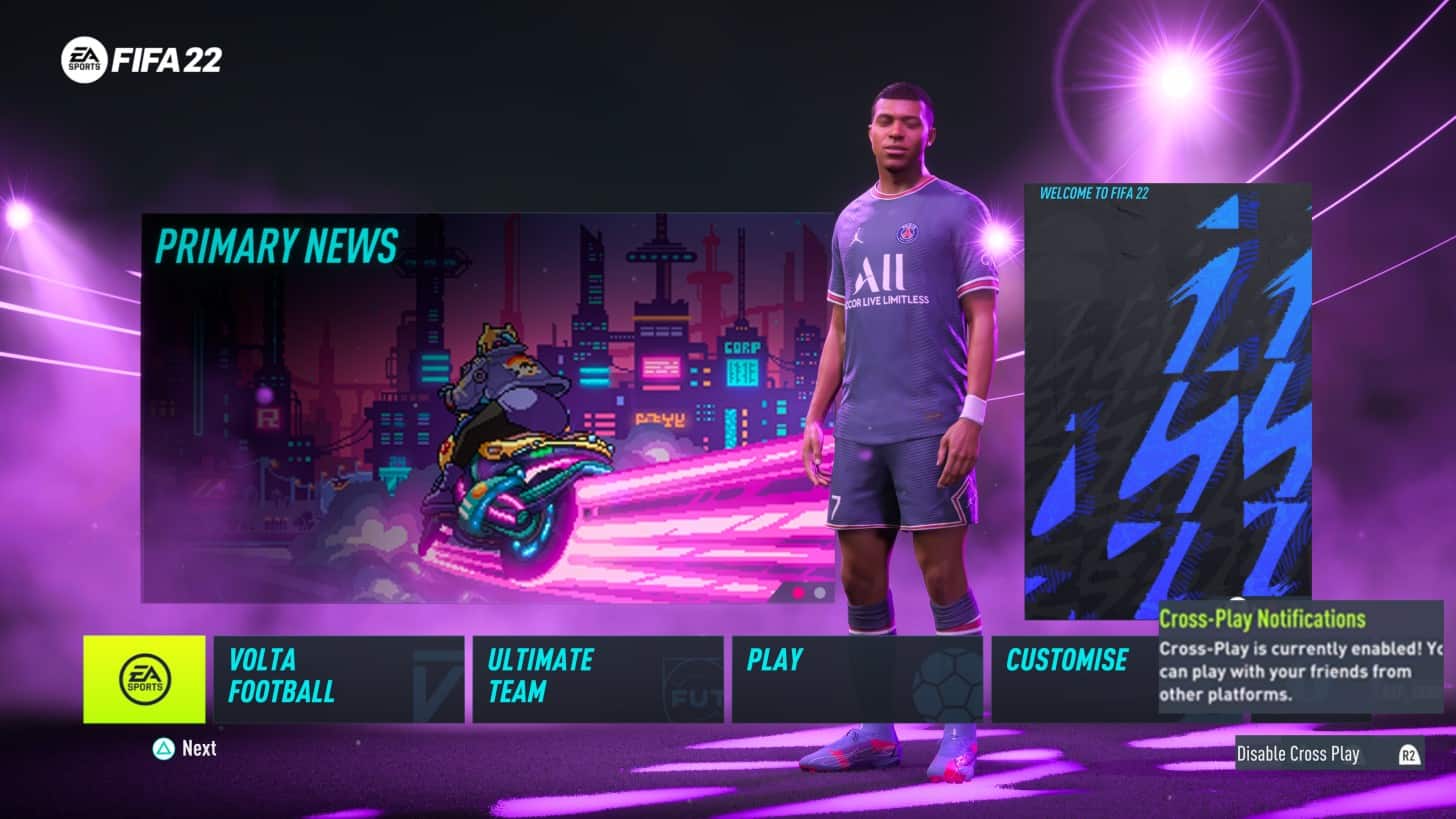 FIFA 22: Cross-Play Test on PS5, Xbox Series X | S, and Stadia ...