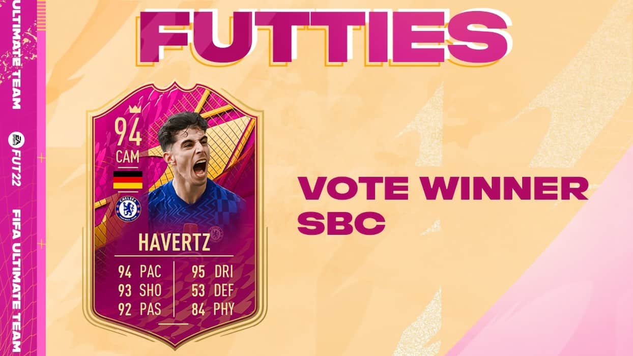 Fifa 22 Sbc Kai Havertz Futties Premium Winner Cheapest Solutions And