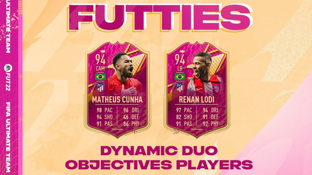 FIFA 22 Lodi & Cunha FUTTIES Dynamic Duo Objectives – How to Complete ...