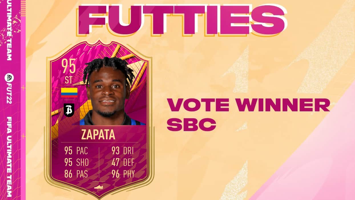 FIFA 22 SBC Duvan Zapata FUTTIES Premium Winner: Cheapest Solutions and ...