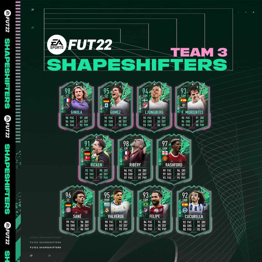 FIFA 22 Shapeshifters Heroes Team 3 Mini Release and Leaks with Kohler ...
