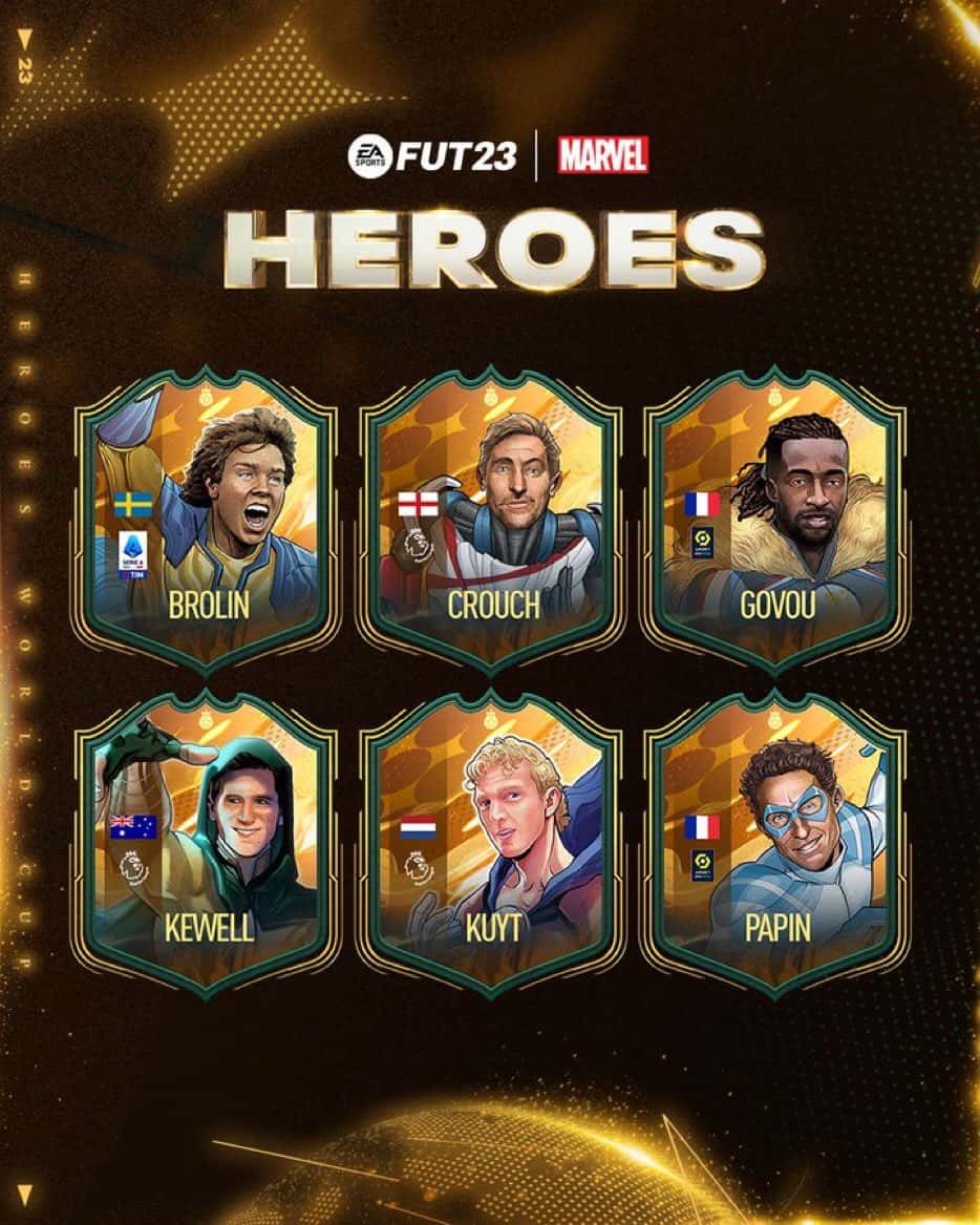 FIFA 23: Crouch, Kewell, Papin, Brolin and Kuyt FUT Heroes cards ...