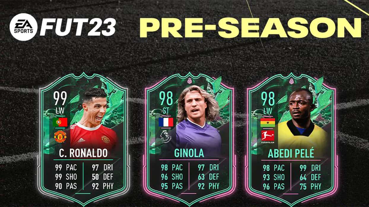 Fifa 22 Fut 23 Pre Season Best Of Full List With Ronaldo Ginola And