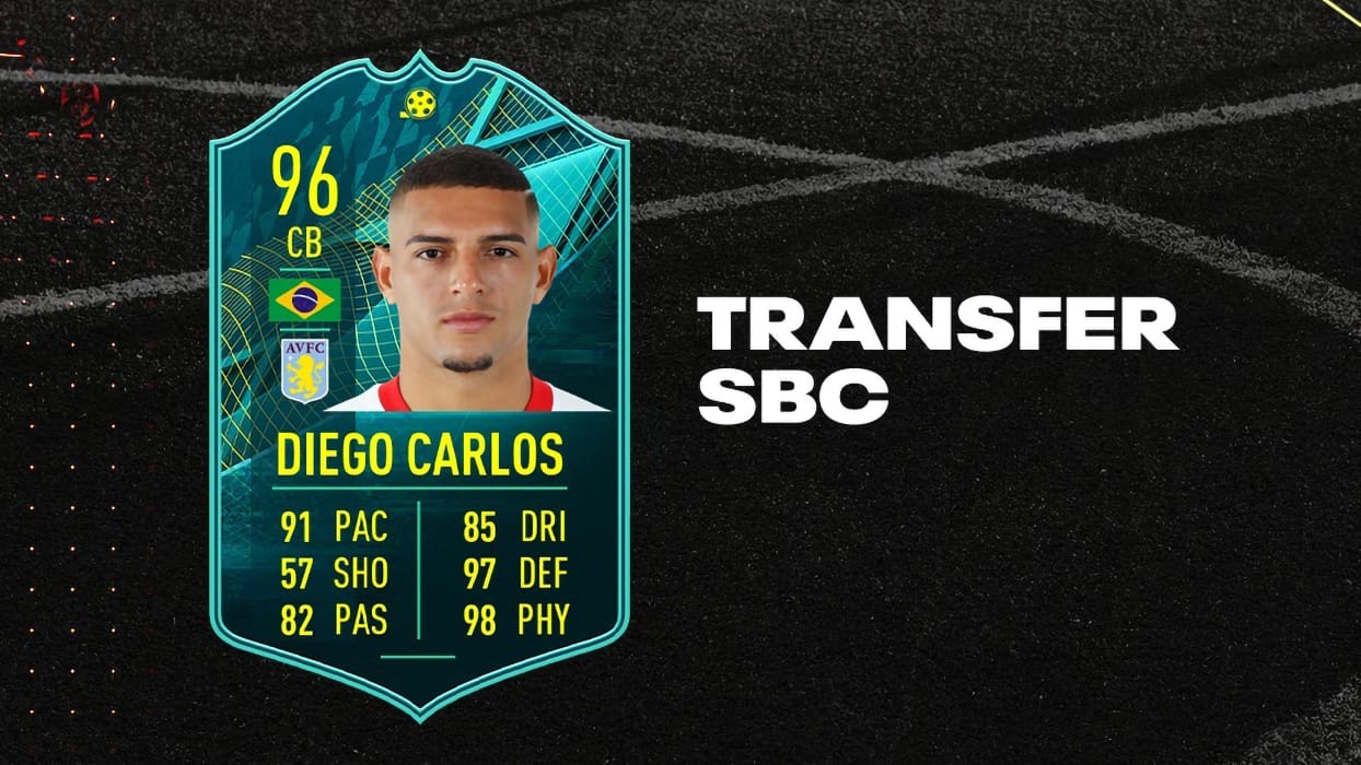 Fifa 22 Sbc Diego Carlos Moments Transfer Pre Season Cheapest