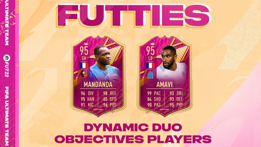 FIFA 22 Amavi & Mandanda FUTTIES Dynamic Duo Objectives - How to ...