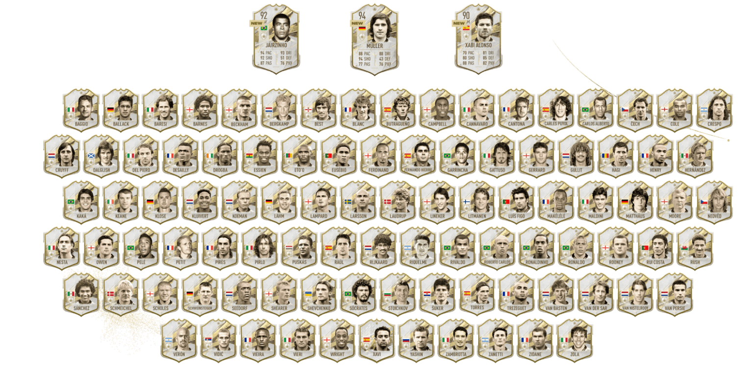 FIFA 23 Icons Official 100 Legends Full List Maradona Is Missing