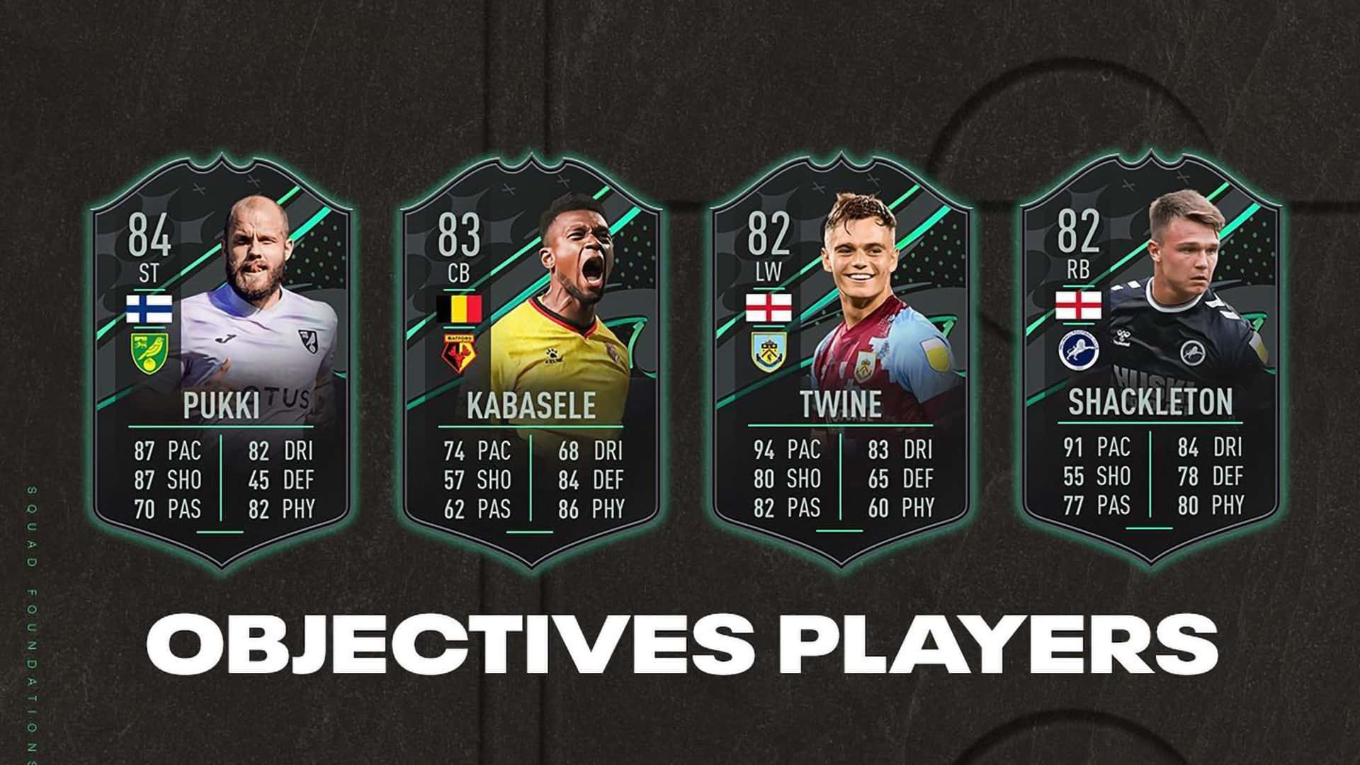 FIFA 23 Pukki, Kasabele, Twine, and Shackleton EFL Championship ...