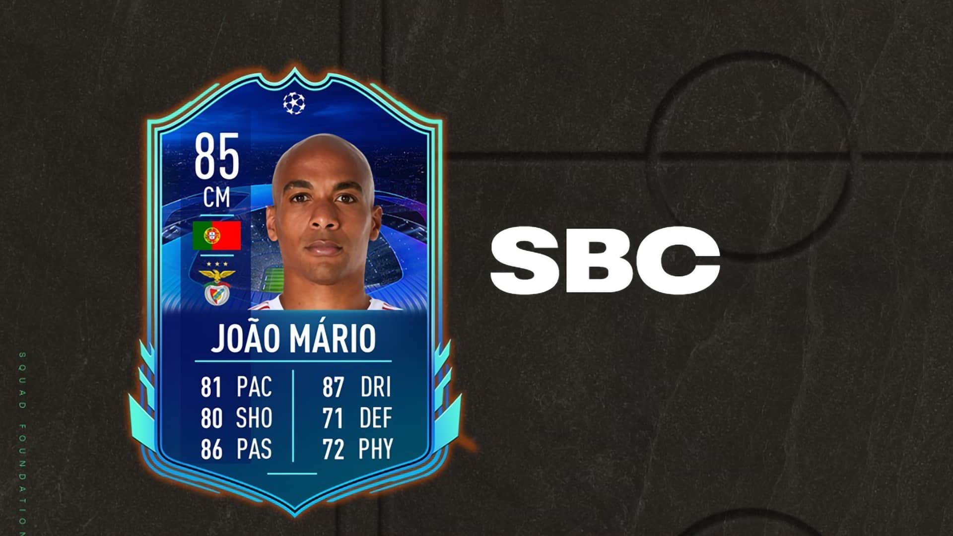 FIFA 23 SBC Joao Mario RTTK: Cheapest Solutions and Review ...