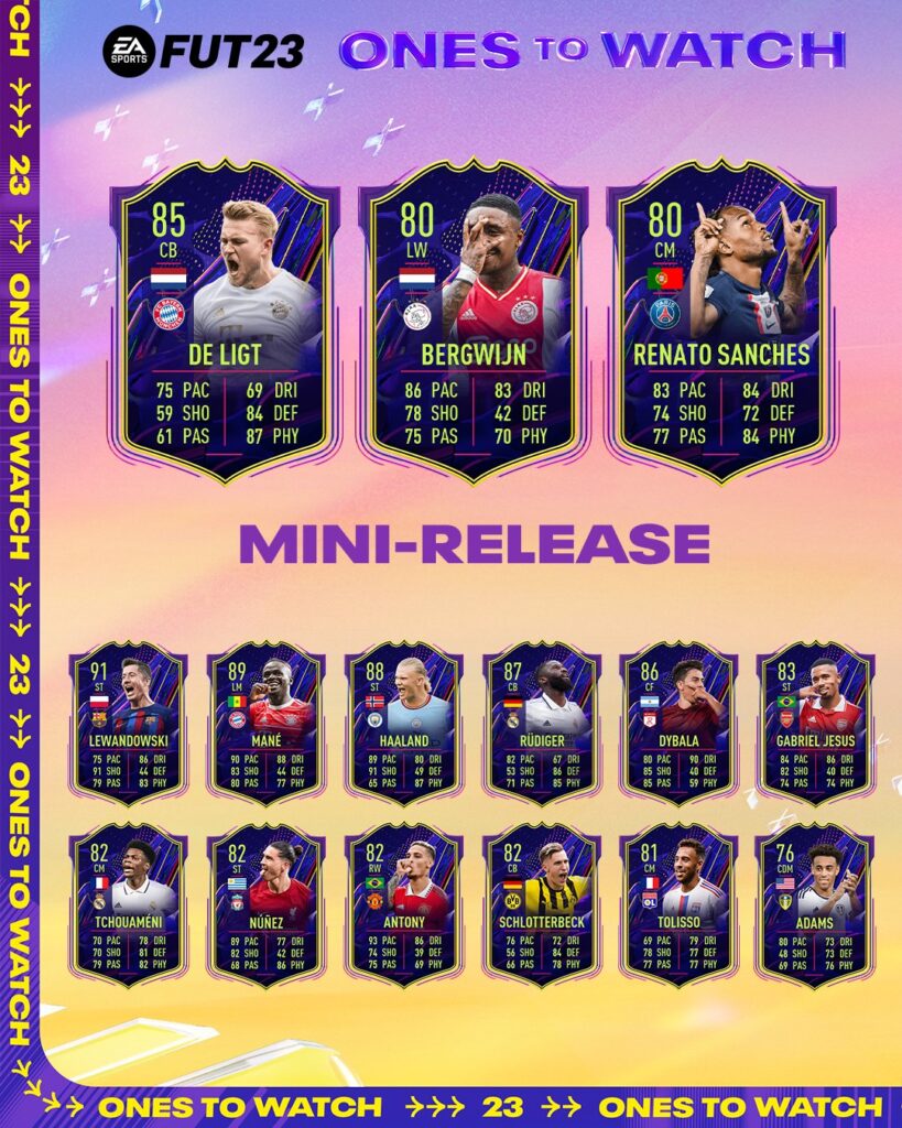 FIFA 23 OTW Team Full List Mini Release and Leaks with Renato Sanches, De Ligt and Bergwijn ...