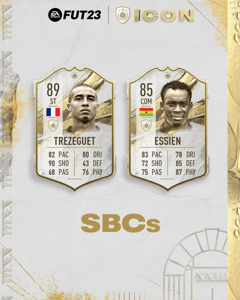 FIFA 23: Essien and Trezeguet Icon SBC are available now ...
