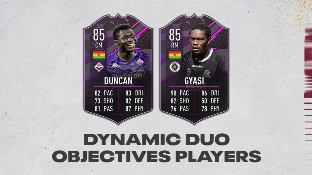 FIFA 23 Duncan & Gyasi Nations Dynamic Duo Objectives - How to Complete ...