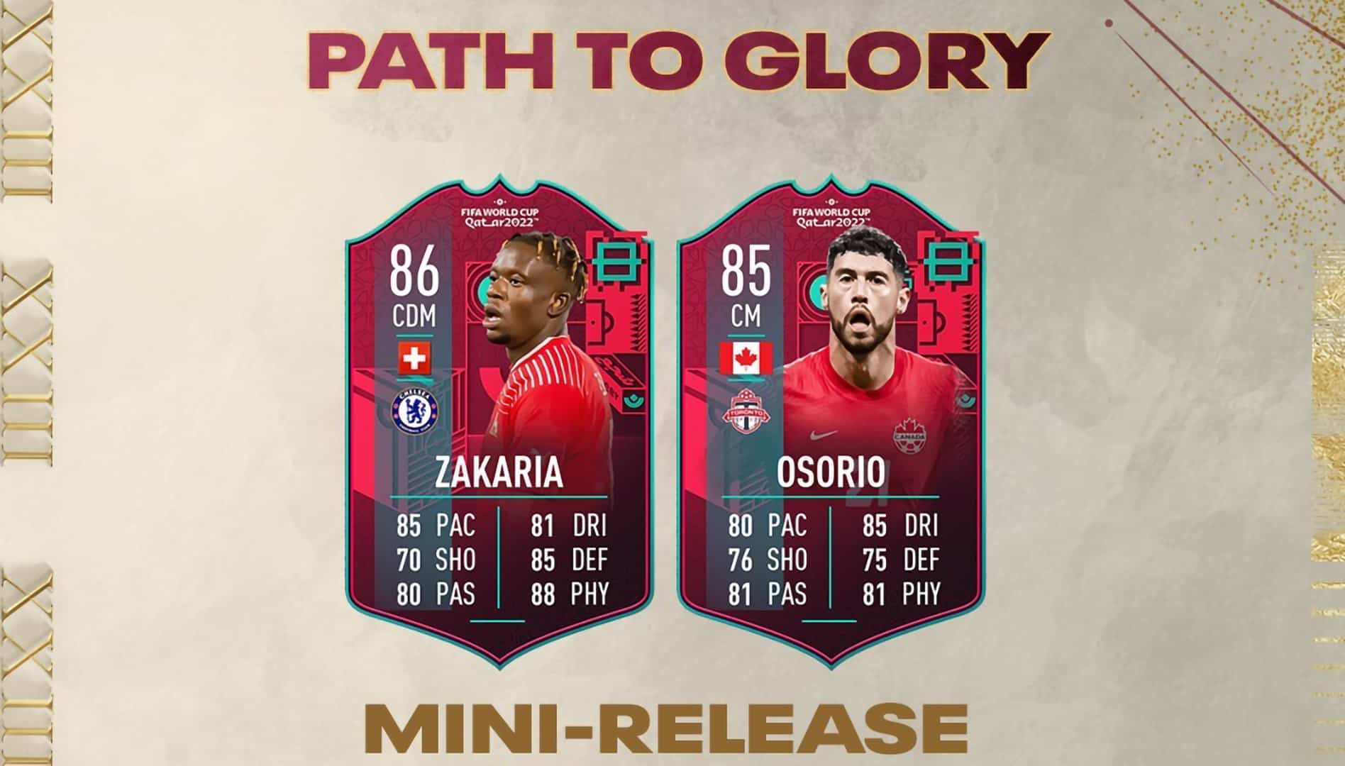 FIFA 23 World Cup Path To Glory Team 1 Mini Release - FifaUltimateTeam.it - UK