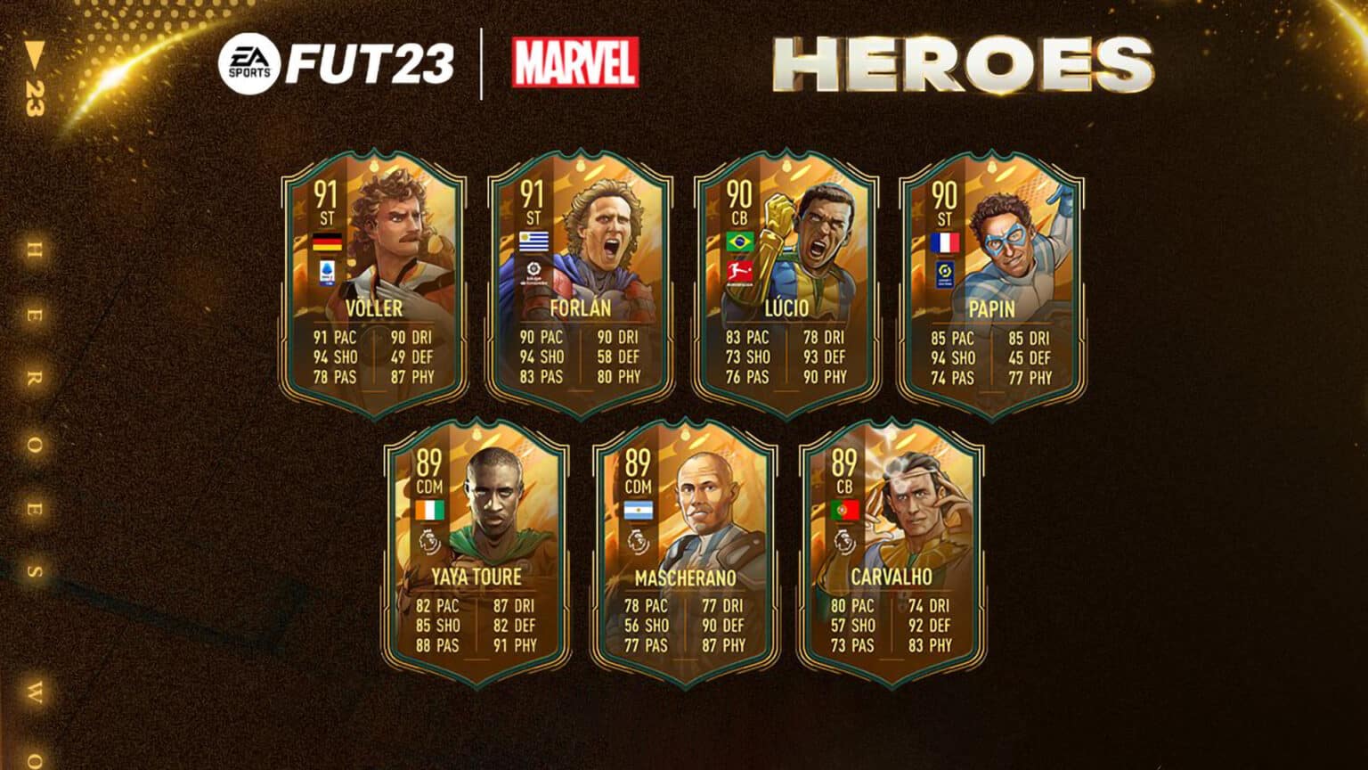 FIFA 23 World Cup Heroes Team 1 is now available! | FifaUltimateTeam.it ...