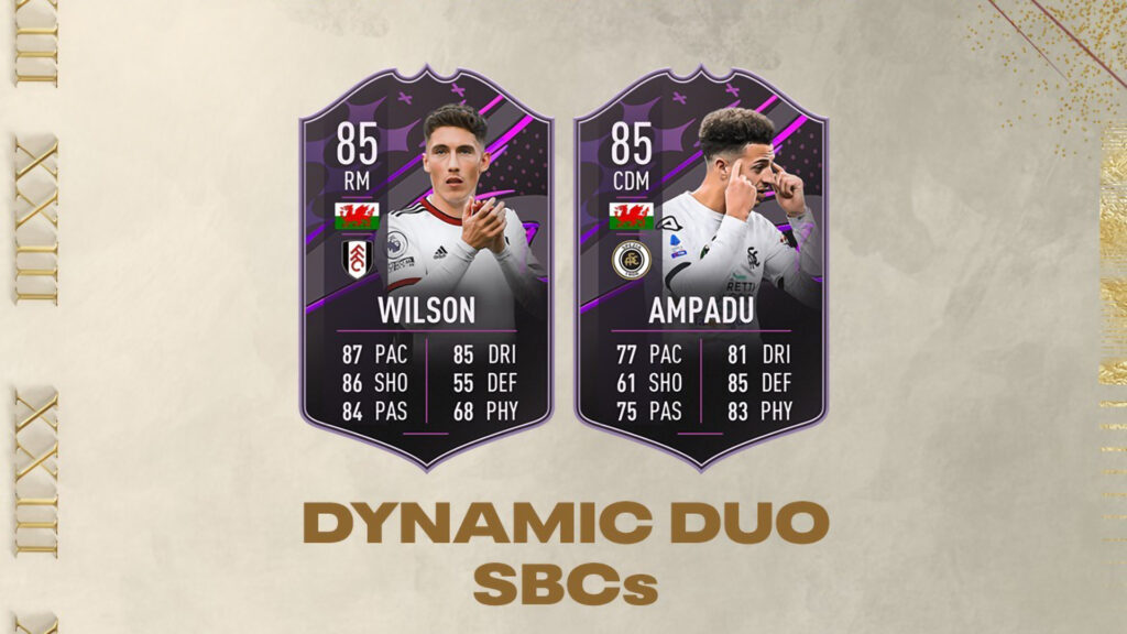 FIFA 23 SBC Ampadu & Wilson Dynamic Duos: Cheapest Solutions ...