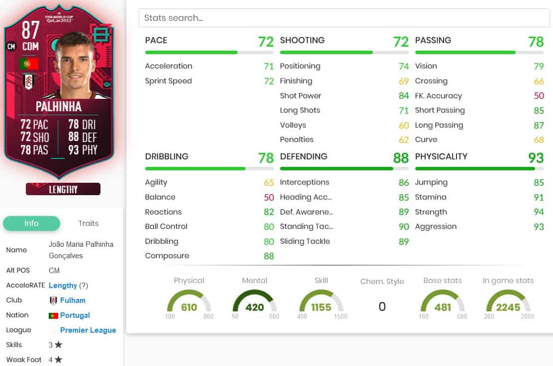 Fifa 23 Sbc Joao Palhinha Path To Glory Ptg Cheapest Solutions And