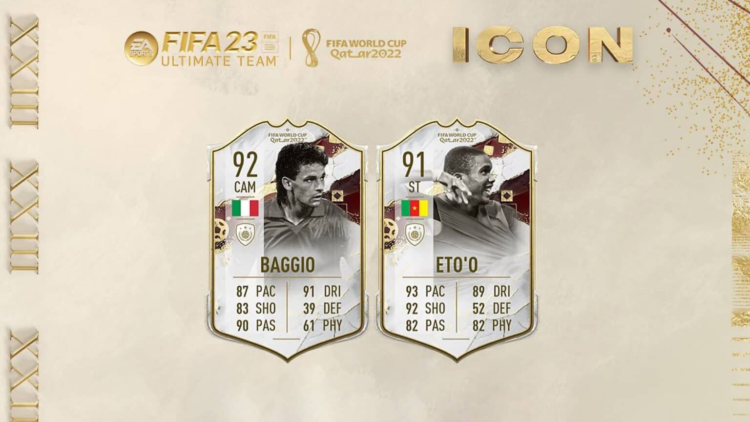 FIFA 23 World Cup Icons Team 2 Release set for December 2nd ...