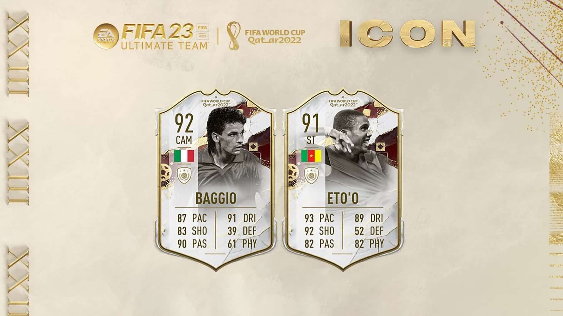 FIFA 23 World Cup Icons Team 2 Release set for December 2nd ...