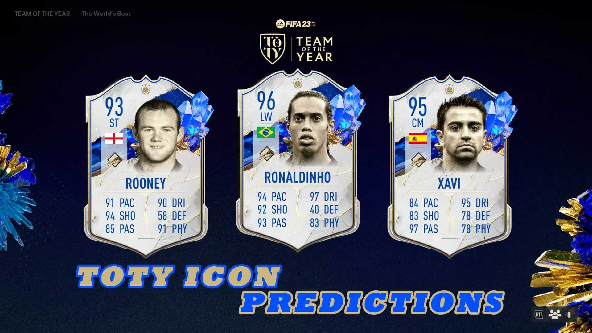 FIFA 23 TOTY Icon Official Card Design: Predictions with Ronaldinho ...