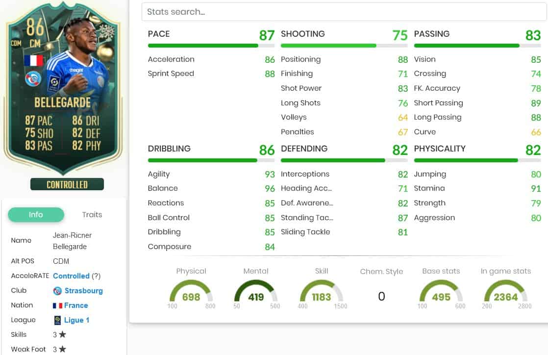 FIFA 23 SBC Jean-Ricner Bellegarde Winter Wildcards: Cheapest Solutions - FifaUltimateTeam.it - UK