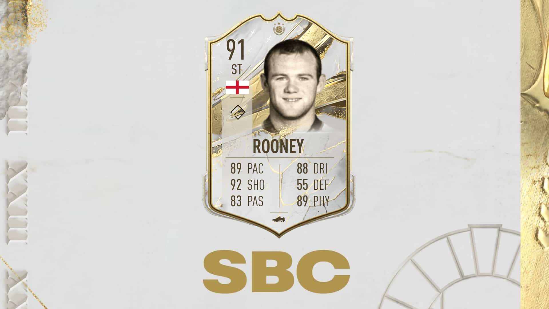 FIFA 23 SBC Wayne Rooney Prime Icon: Cheapest Solutions ...