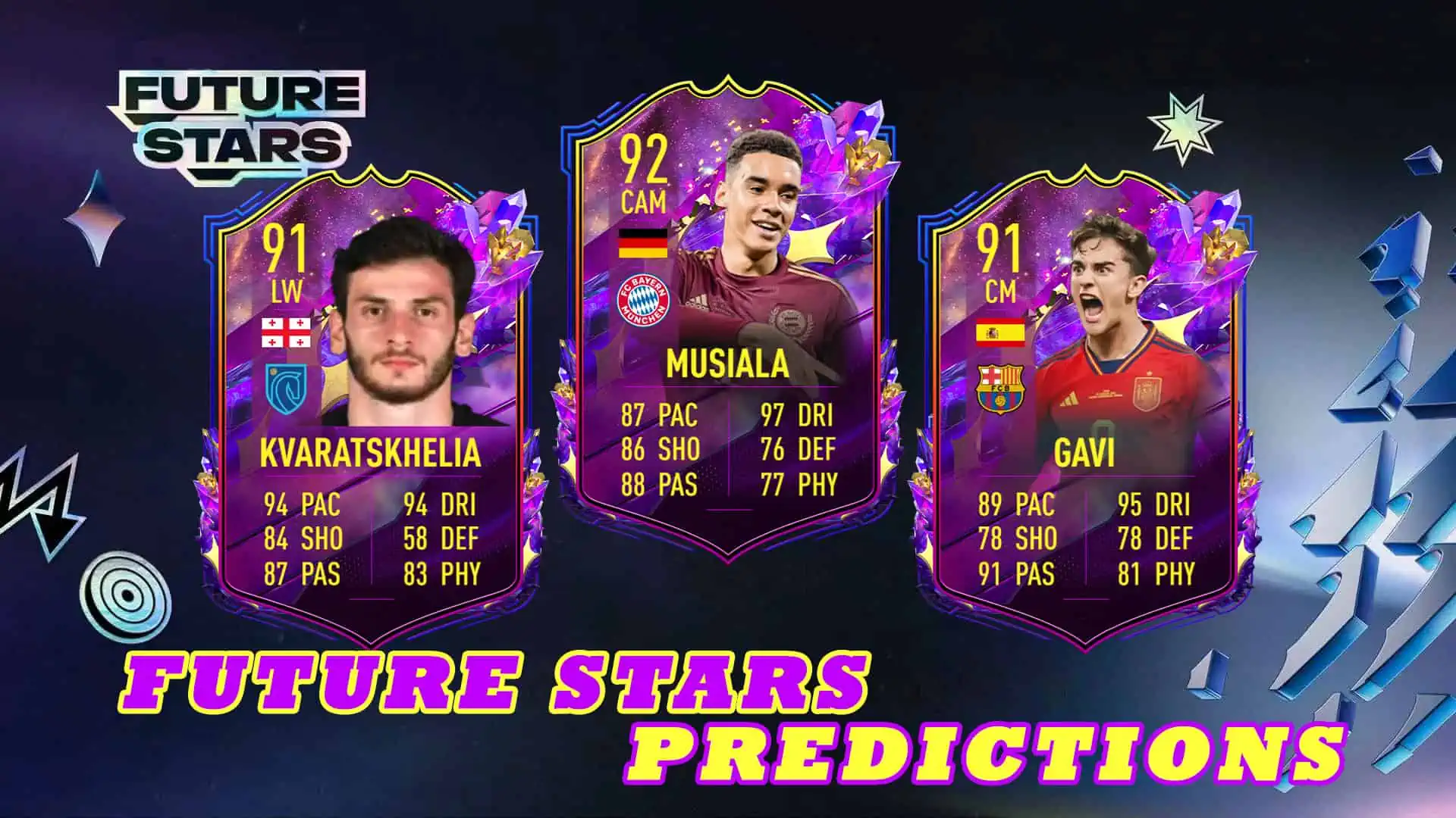 FIFA 23 Future Stars Predictions with Musiala, Kvaratskhelia and Gavi ...