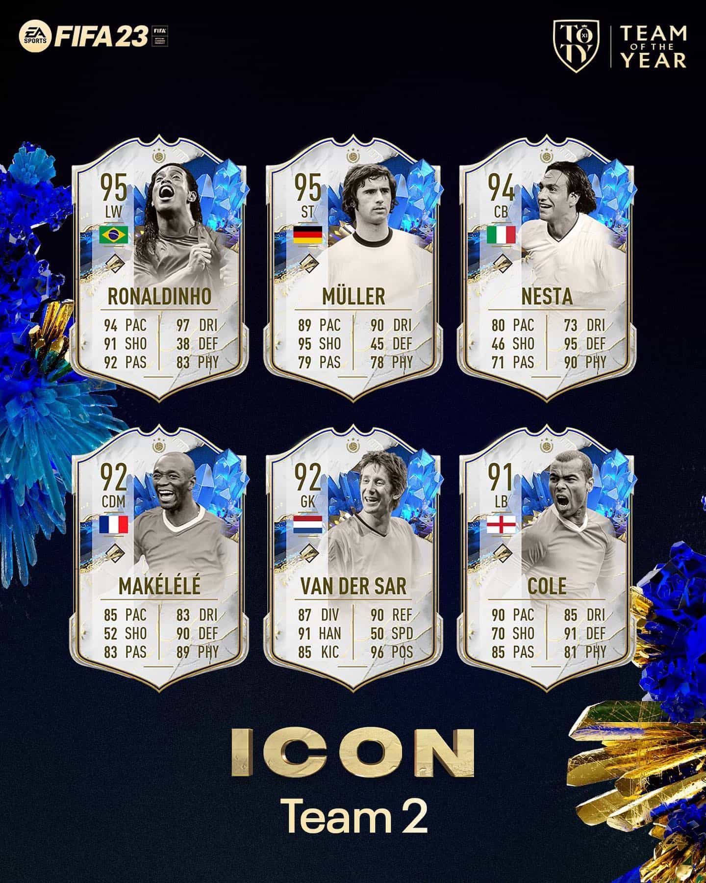 FIFA 23 TOTY ICONs Team 2 Release and Leaks | FifaUltimateTeam.it - UK FIFA 23 TOTY ICONs Team 2 Release and Leaks | FifaUltimateTeam.it - UK