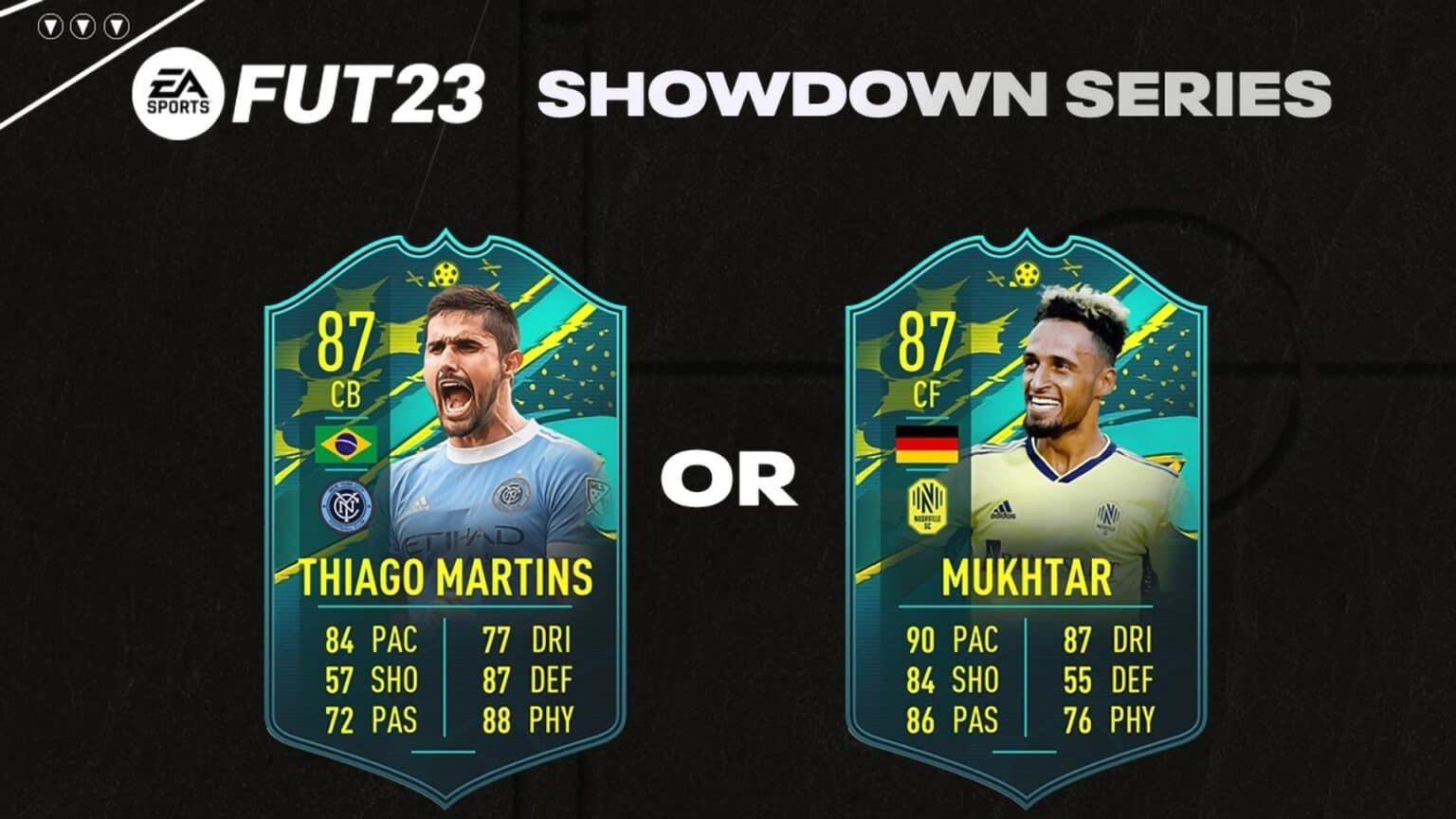 FIFA 23 Mukhtar and Thiago Martins MLS Moments Player Pick Objectives ...