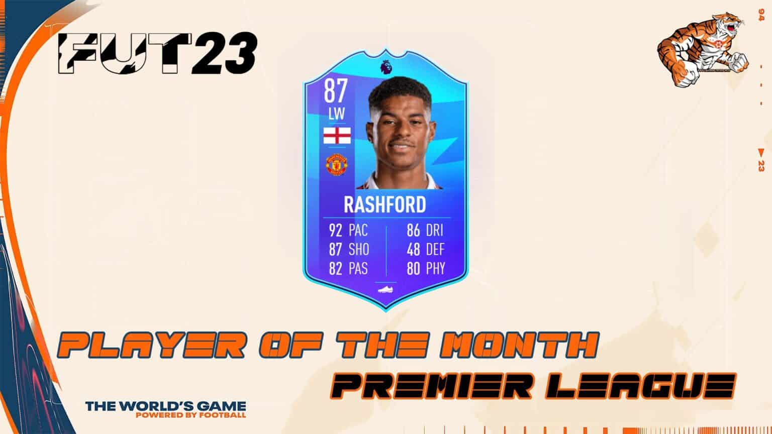 Fifa 23 Sbc Marcus Rashford Potm Premier League January Winner