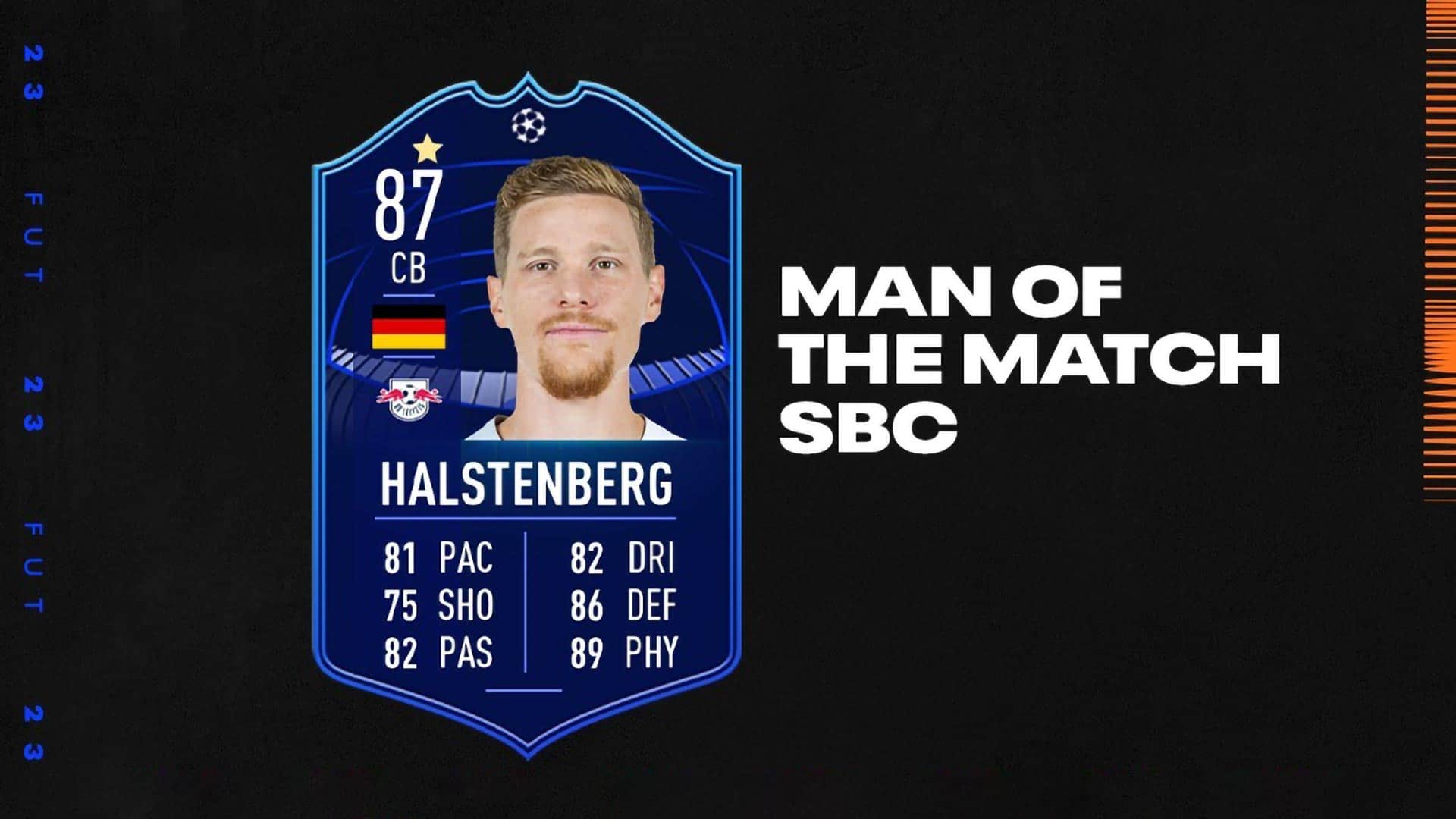 FIFA 23 SBC Marcel Halstenberg UCL MOTM Man Of The Match: Cheapest ...