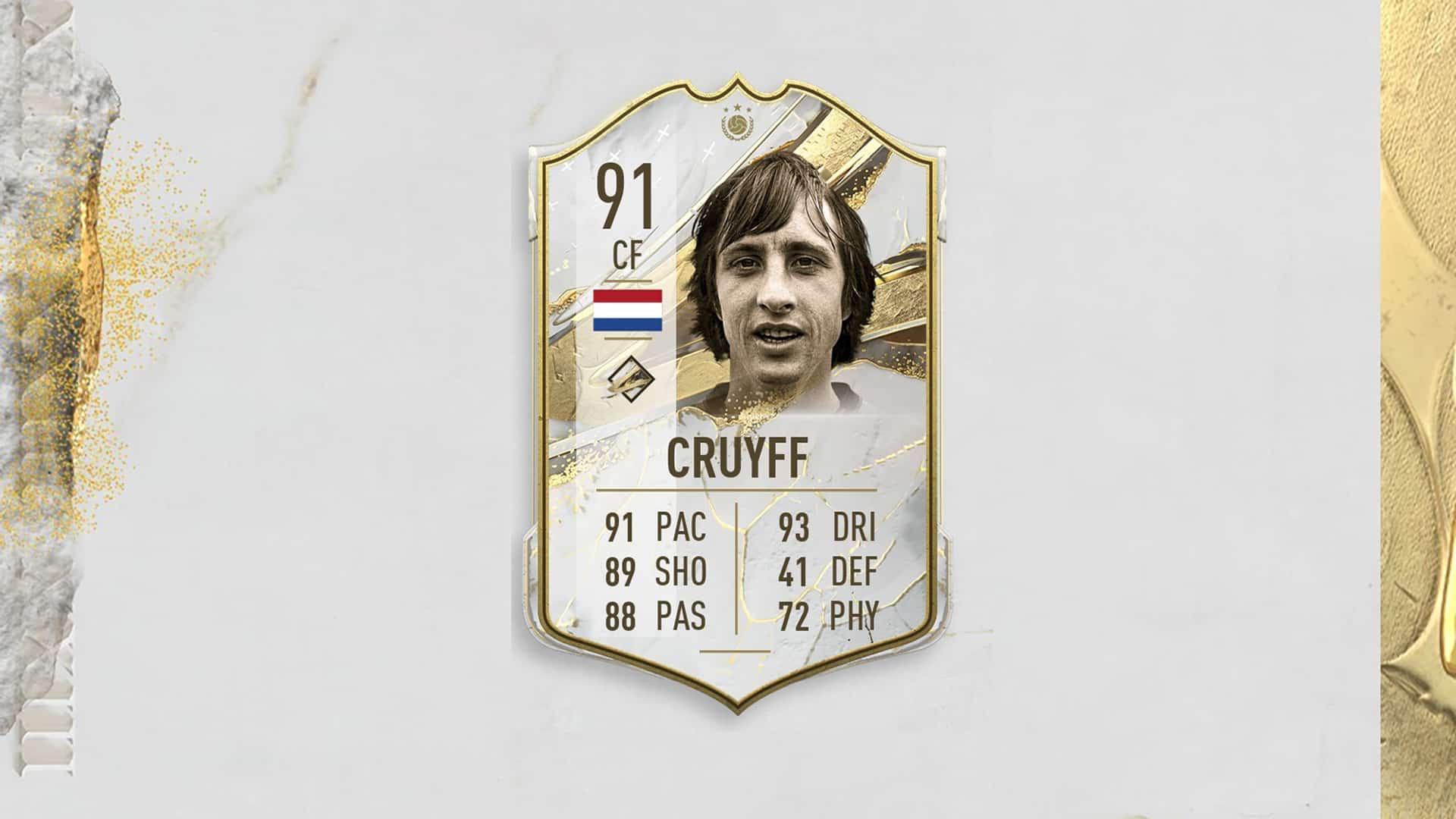 FIFA 23 SBC Johan Cruyff Mid Icon: Cheapest Solutions ...