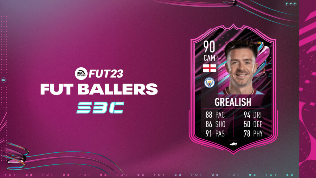FIFA 23 SBC Jack Grealish FUT Ballers with Play To Style Objectives ...