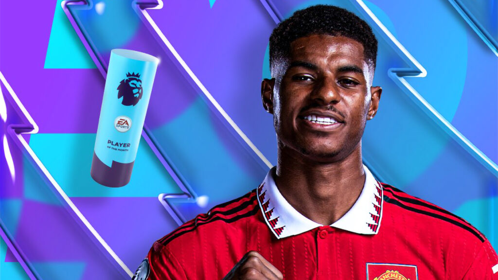 FIFA 23 SBC Marcus Rashford POTM Premier League February Winner Back to ...