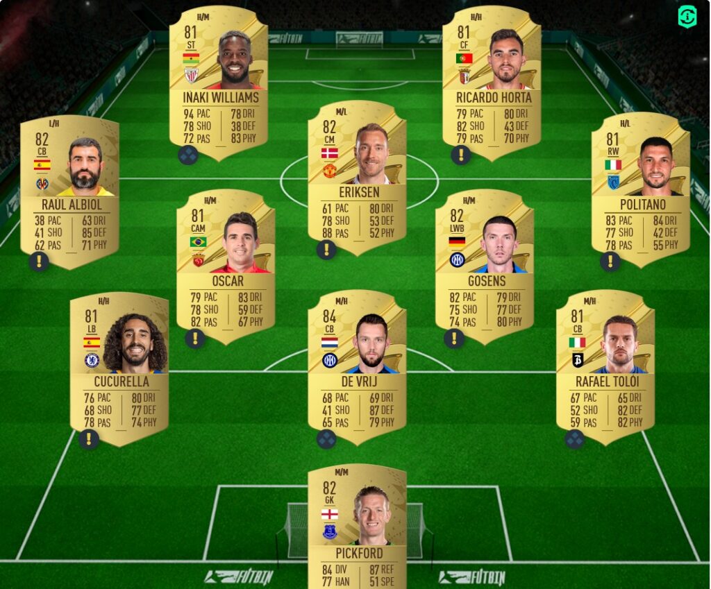 FIFA 23 SBC Noni Madueke FUT Ballers with Play To Style Objectives ...