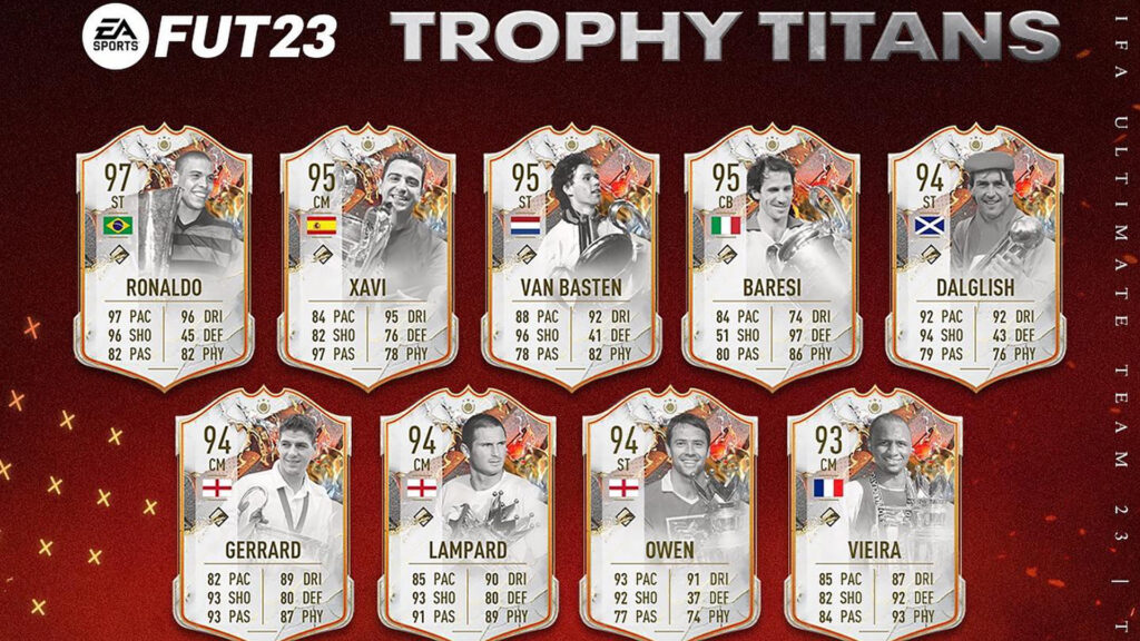FIFA 23 Trophy Titans Icons and Heroes Team 2 Release and Leaks - FifaUltimateTeam.it - UK