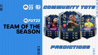 FIFA 23 Community TOTS Predictions, Team Of The Season with Gabrile Jesus, Thuram and Rodrygo ...