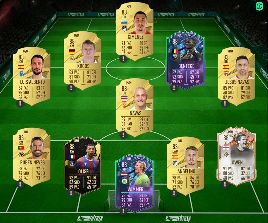Fifa 23 87 Mixed Campaign Player Pick Sbc Rttf Fantasy Fut Heroes And