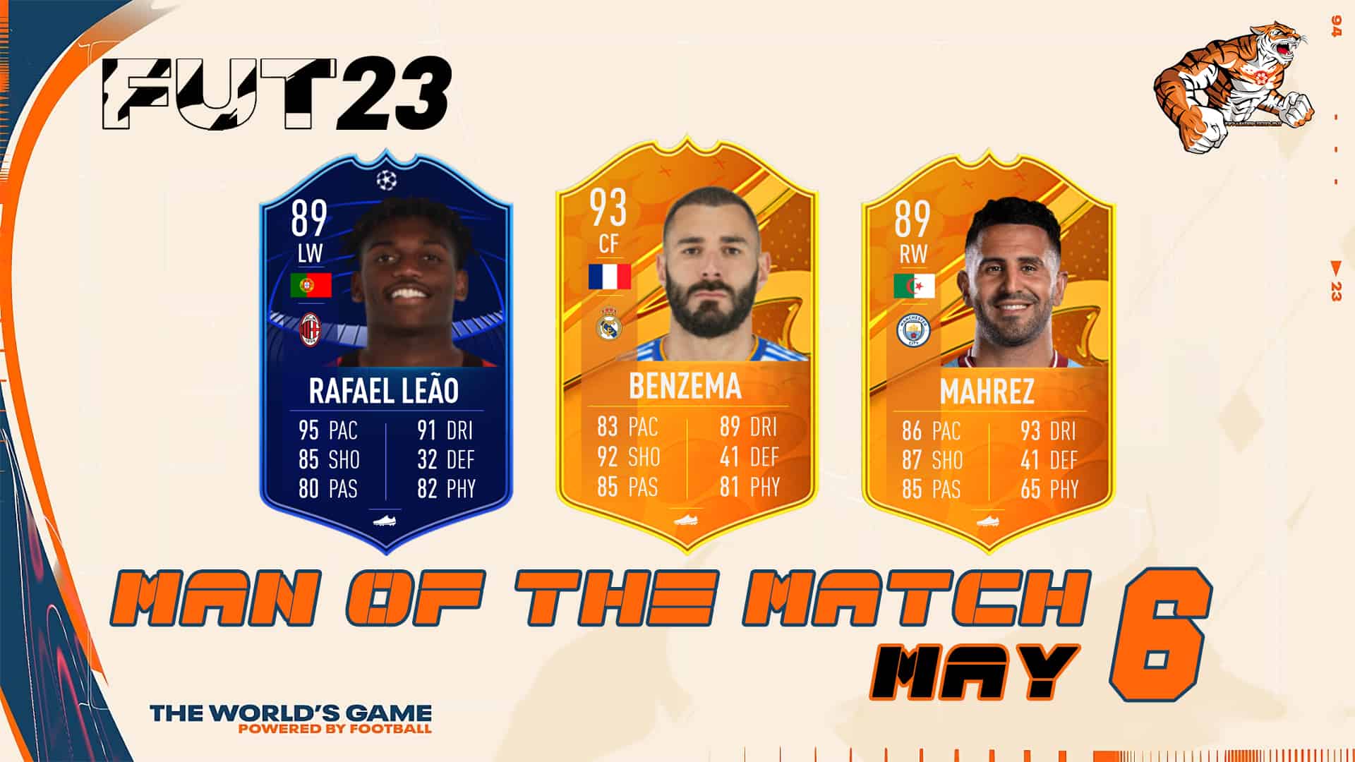 FIFA 23 MOTM Benzema, Leao, and Barella UCL, UEL and UECL - Full List ...