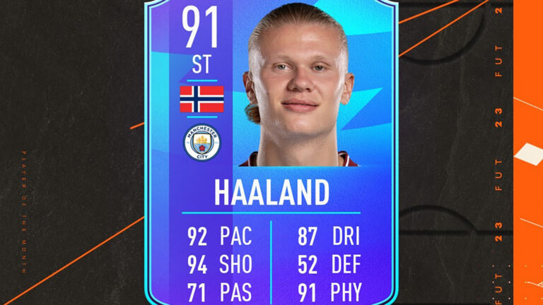 Fifa 23 Sbc Earling Haaland Potm Premier League April Cheapest