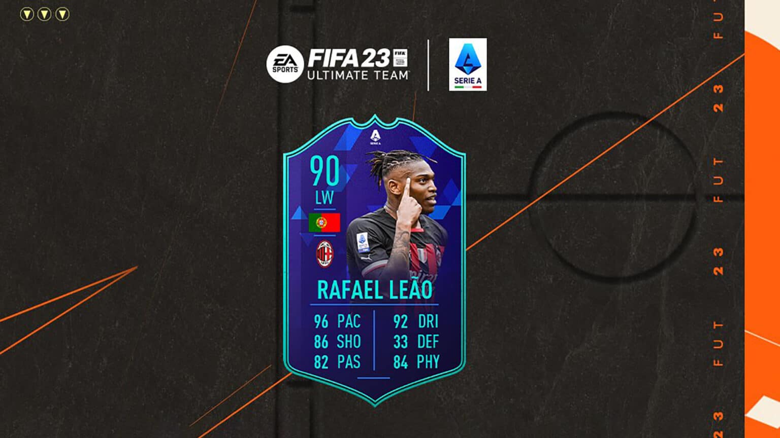 FIFA 23 SBC Rafael Leao POTM Serie A April – Cheapest Solution ...