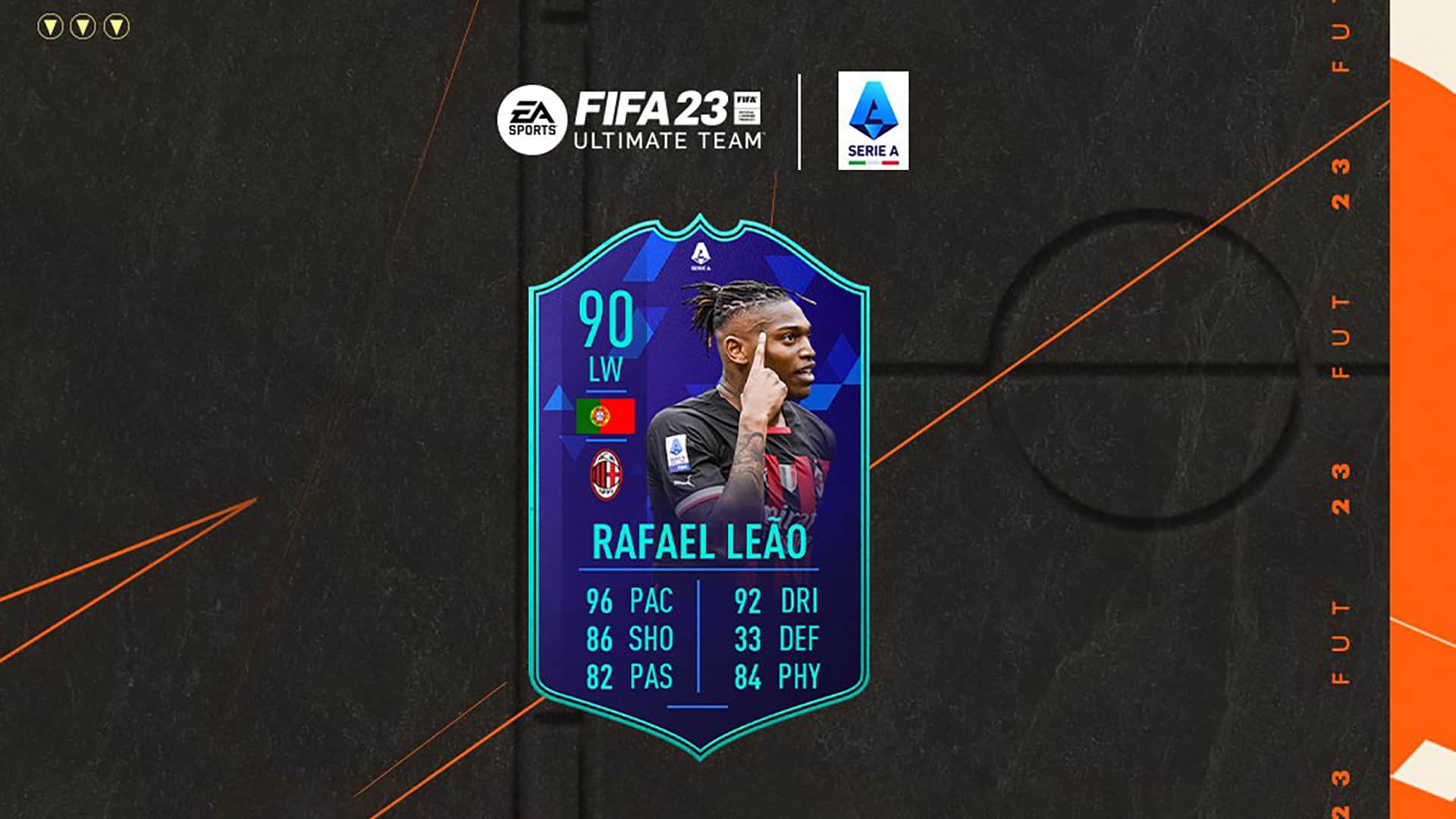 Fifa 23 Sbc Rafael Leao Potm Serie A April Cheapest Solution