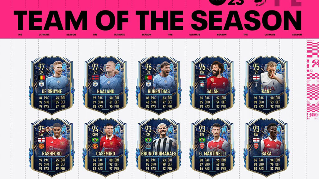 FIFA 23 TOTS Premier League Team Of The Season are now released in Packs! - FifaUltimateTeam.it - UK