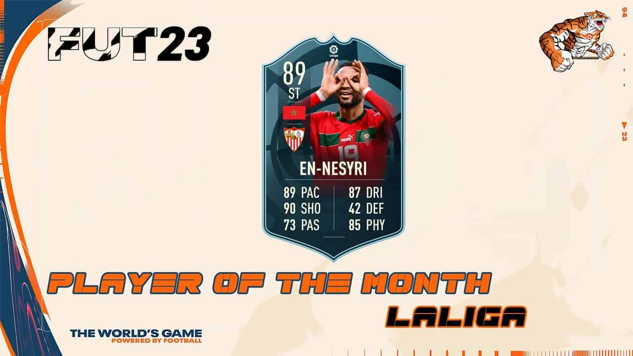 FIFA 23 SBC Youssef En-Nesyri POTM La Liga April - Cheapest Solution ...