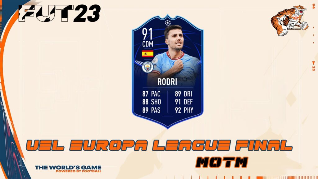 FIFA 23 SBC Rodri MOTM Uefa Champions League Final: Cheapest Solution ...