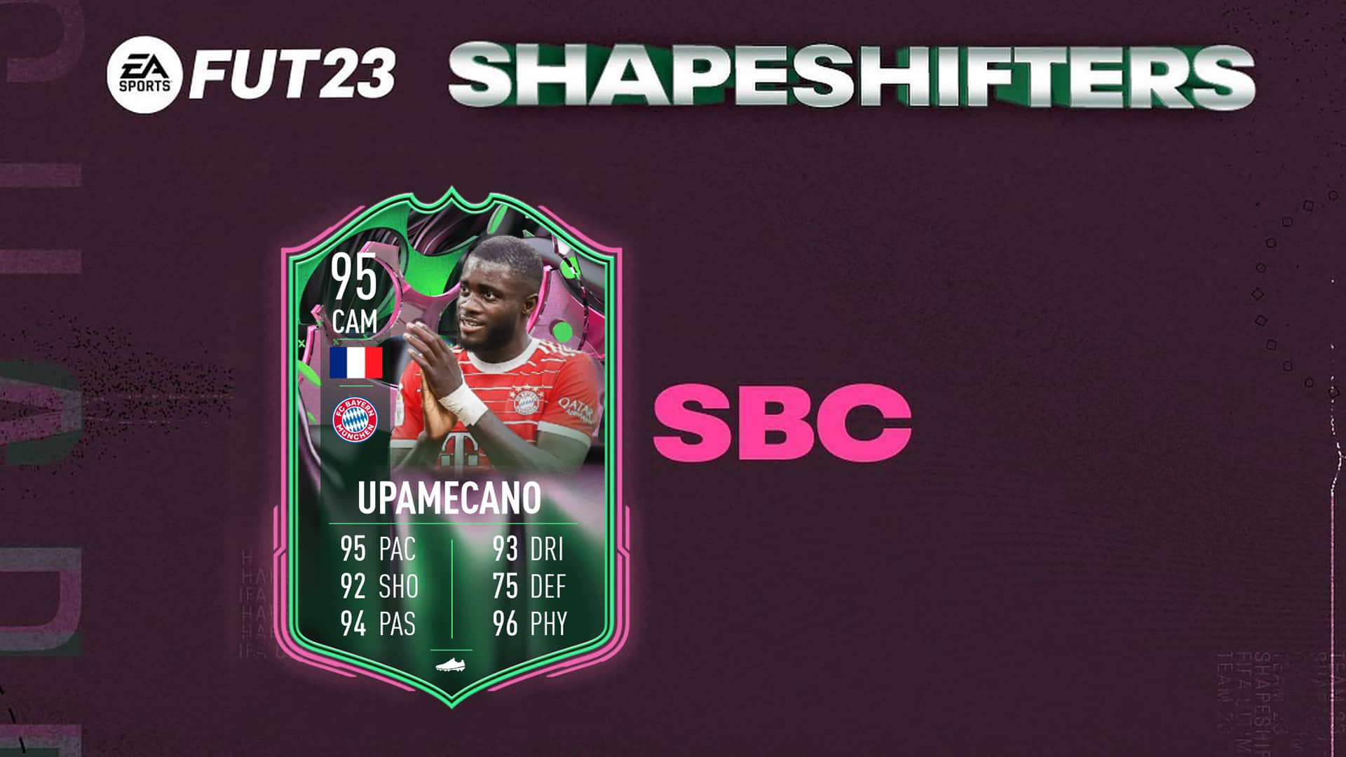FIFA 23 SBC Upamecano Shapeshifters: Cheapest Solutions and Review ...