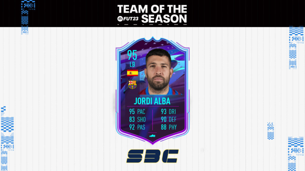FIFA 23 SBC Jordi Alba EOAE End Of An Era: Cheapest Solutions and ...