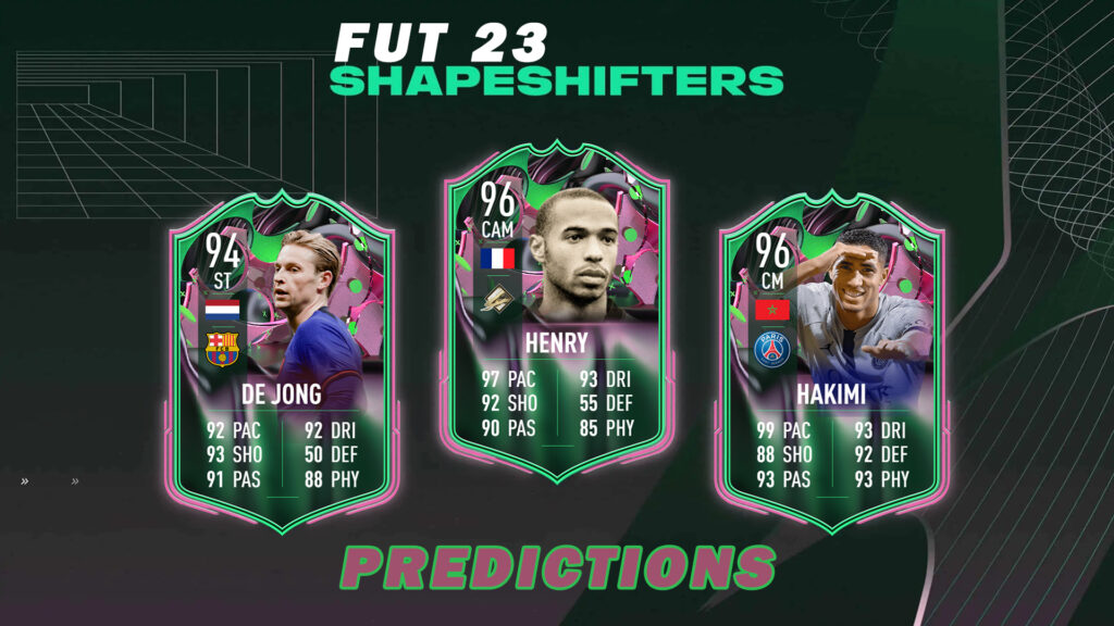 FIFA 23 Shapeshifters Promo: Team 1 with Icons Release and Leaks ... FIFA 23 Shapeshifters Promo: Team 1 with Icons Release and Leaks ...