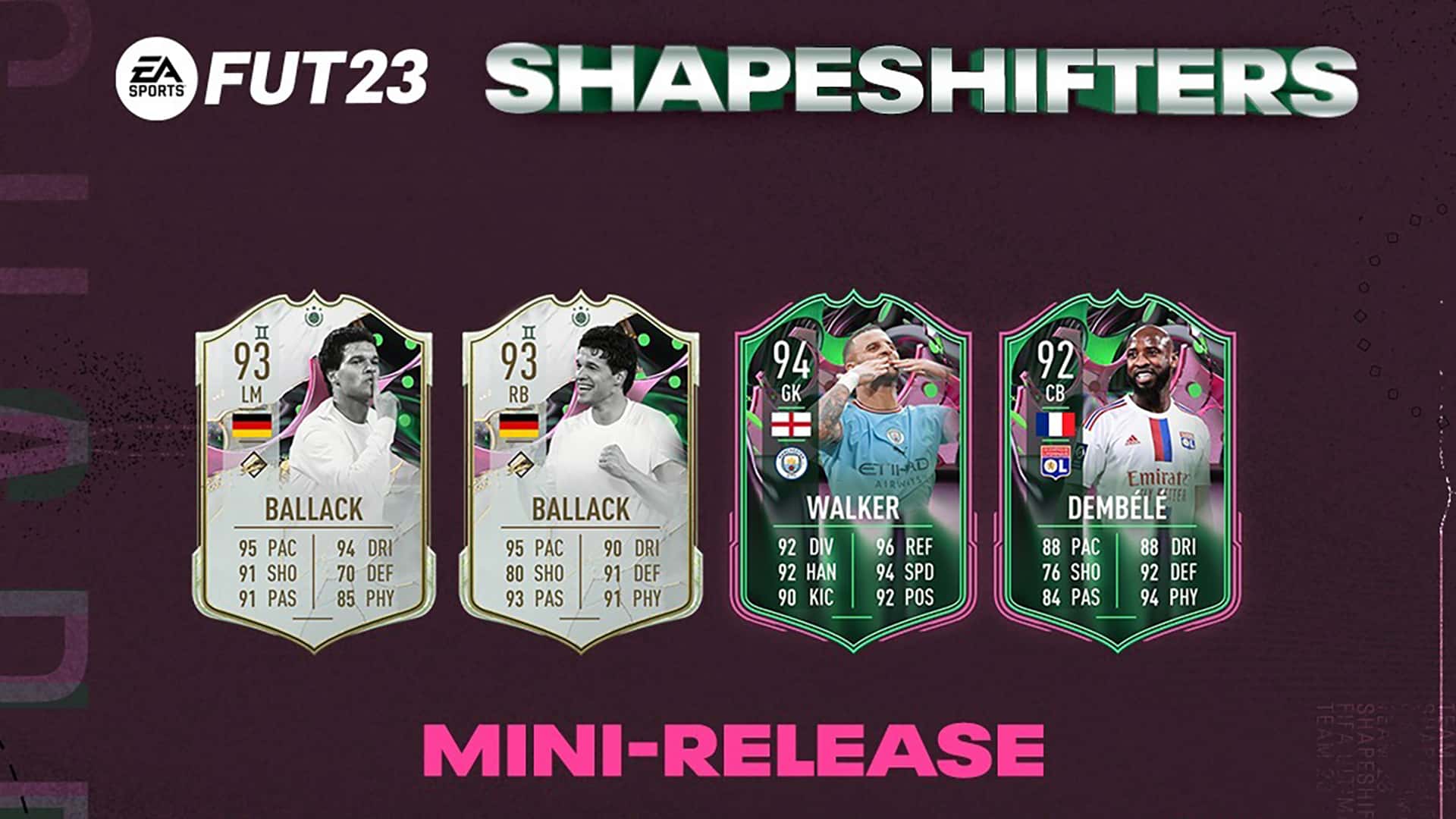 FIFA 23 Shapeshifters Icons Mini Release 3 - FifaUltimateTeam.it - UK