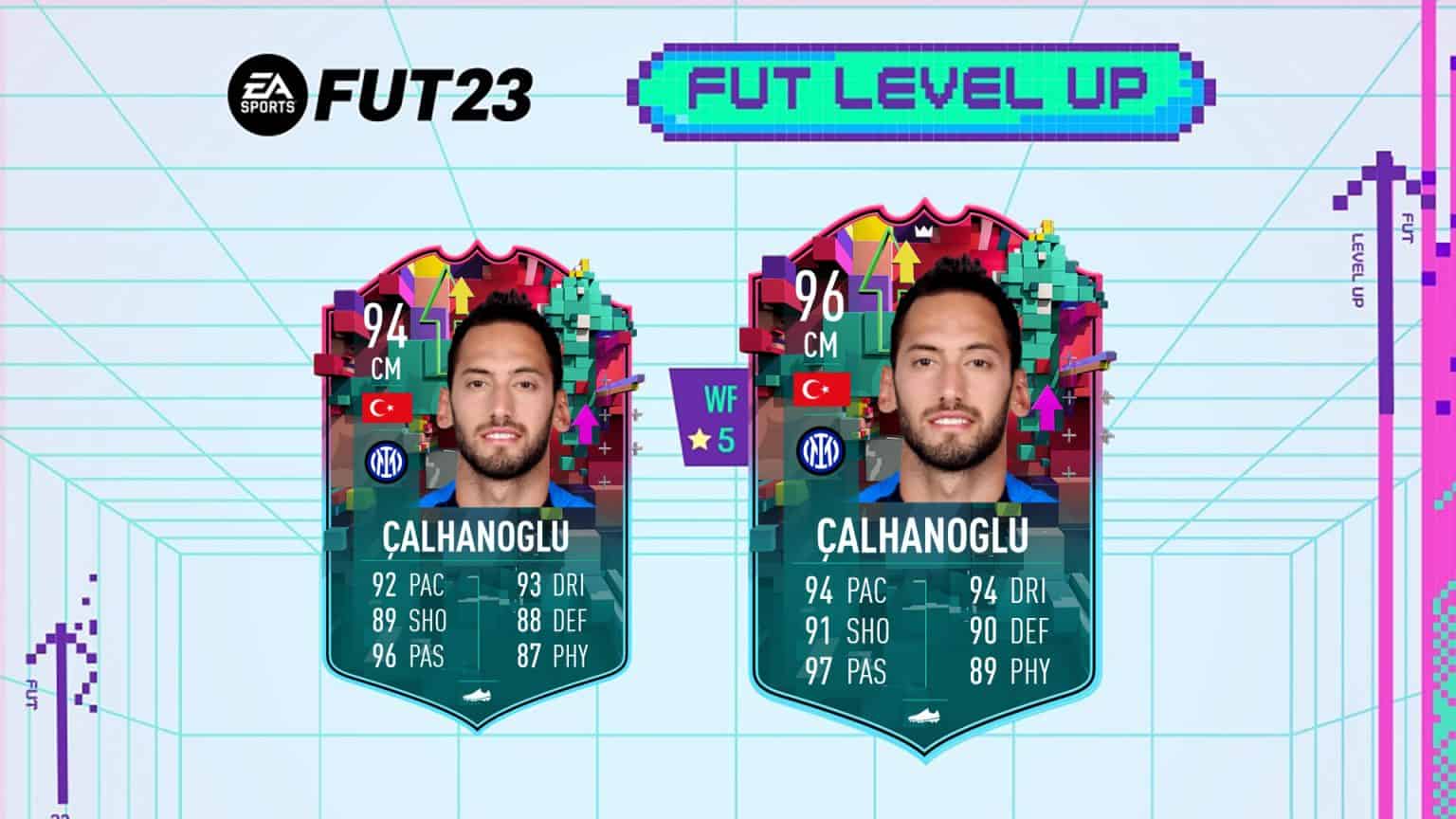FIFA 23 Hakan Calhanoglu Level UP Objectives - FifaUltimateTeam.it - UK