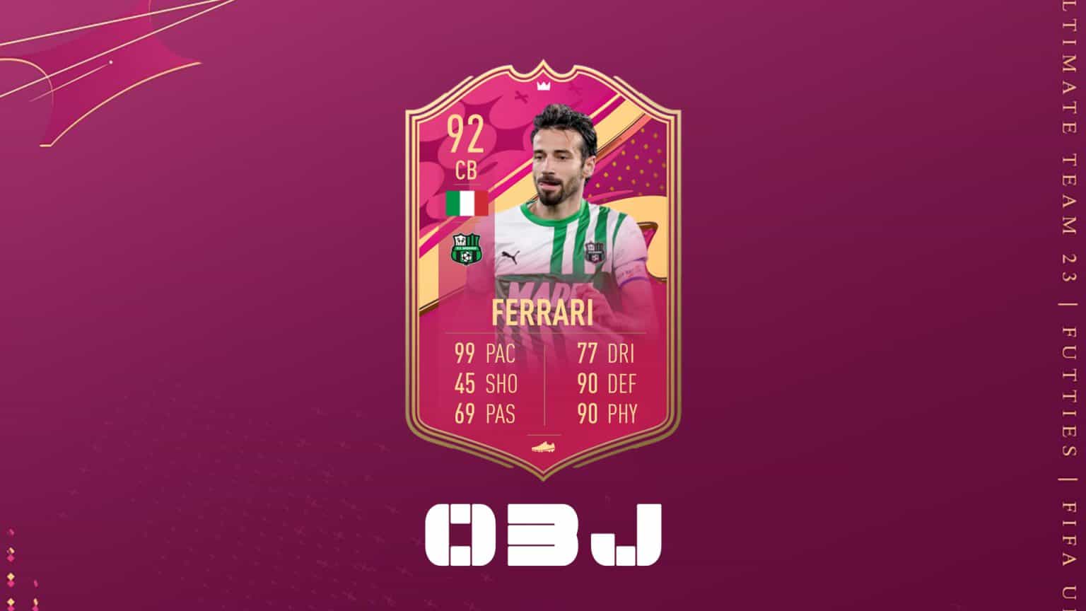 FIFA 23 Ferrari FUTTIES Objectives XP - FifaUltimateTeam.it - UK